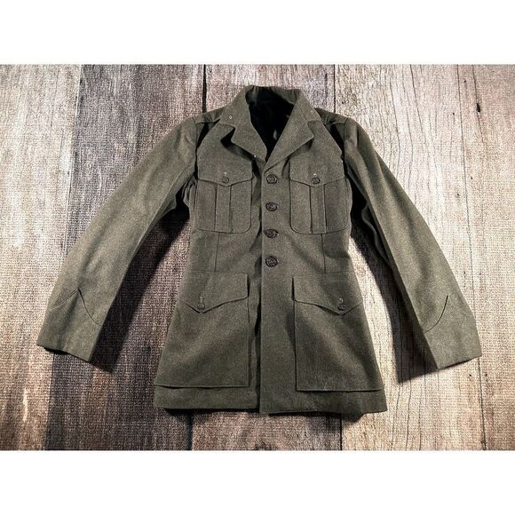USMC | Jackets & Coats | Wwii 942 Us Marinesusmc Service Uniform Tunic ...
